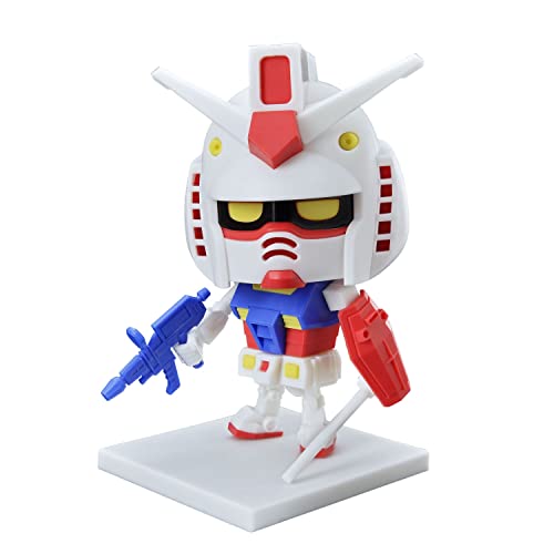 BANDAI SPIRITS(ćć³ć㤠ć¹ććŖćć) Gunpla-kun DX Set (Runner Ver. with Reproduction Parts), 1/1 Scale, Color-Coded Plastic Model Kit