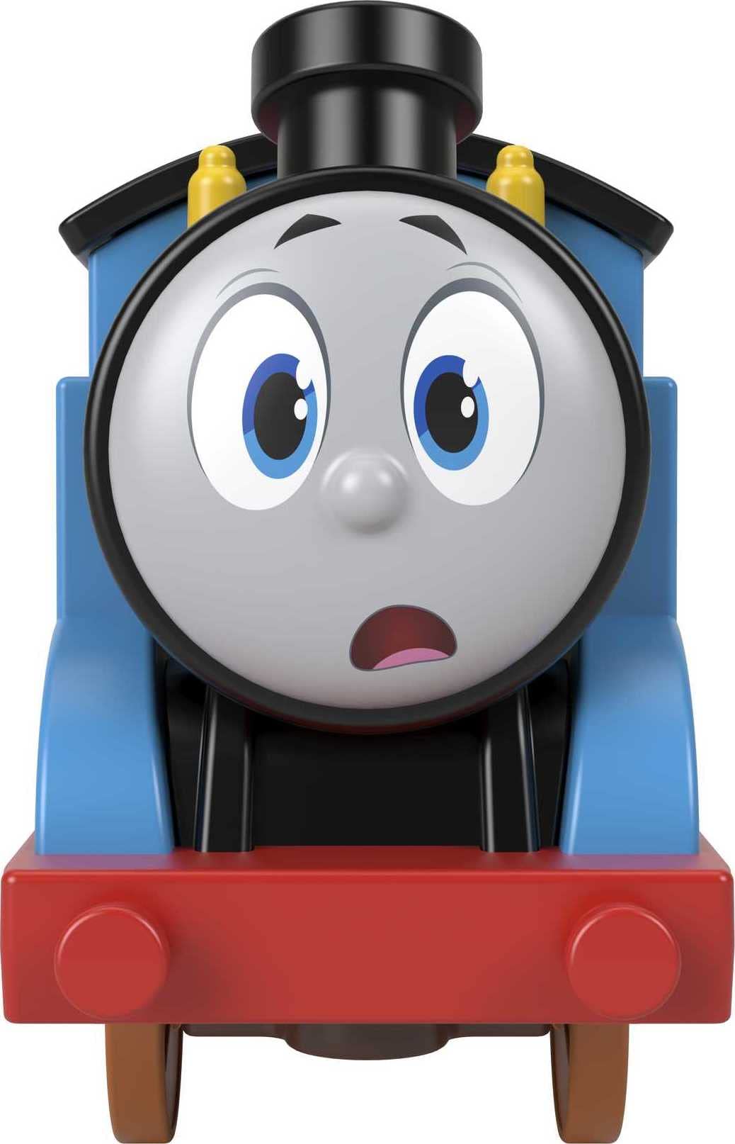Thomas & Friends Motorized Toy Train Muddy Thomas Engine with Cargo Cars & Cow for Preschool Pretend Play Kids Ages 3+ Years