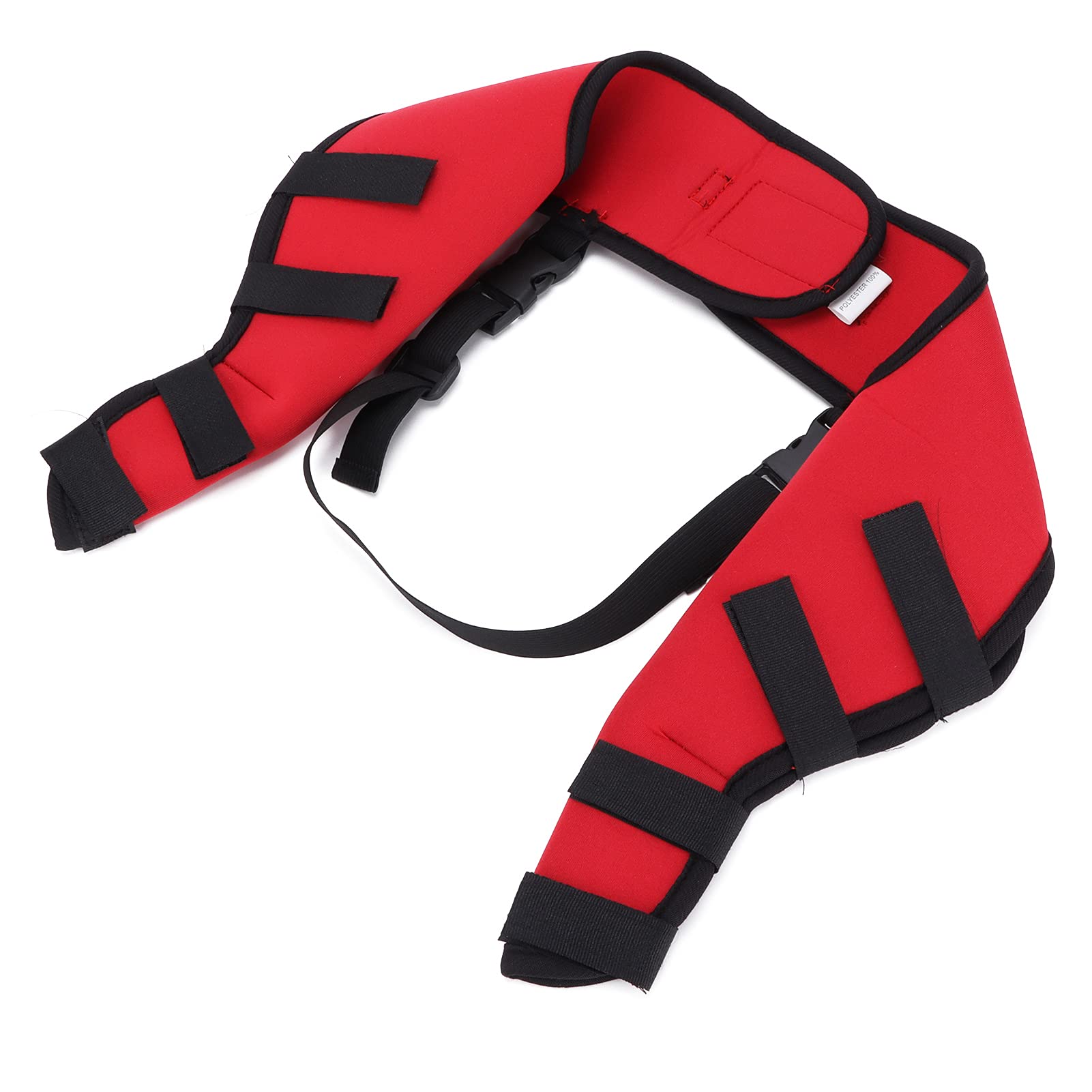 GLOGLOW 1 Pair Dog Hind Leg Braces, Dog Rear Leg Hock Wraps Canine Elbow Protector for Ligament Injuries Sprains(Red L) Boots