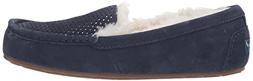 Koolaburra by UGG Women's Lezly PERF Slipper, Insignia Blue, 6
