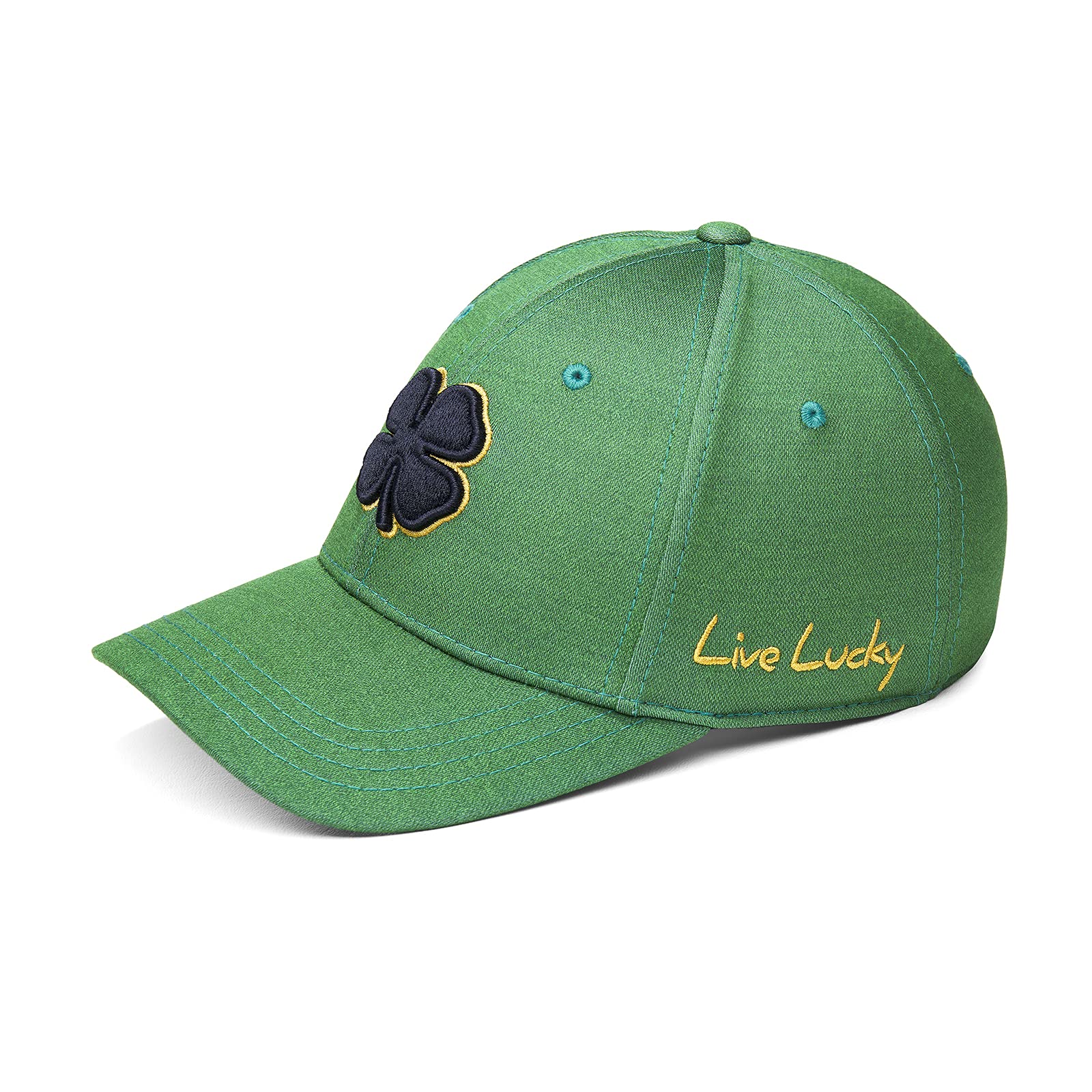 Black Clover Bravo 1 Cap, Forest with Black/Gold Trim Clover L/X