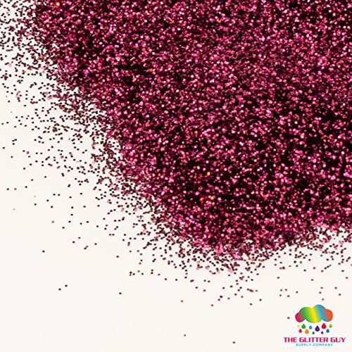 The Glitter Guy: Anchorman (Premium Metallic Burgundy Glitter) 3.6oz FINE 0.010" 1/96" 0.0254MM for Crafts Tumblers Decoration DIY Projects