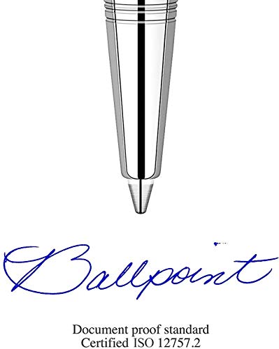 Parker QuinkFlow Ballpen Medium Point Blue Ink Refill Pack of 6-Refills(1782470)