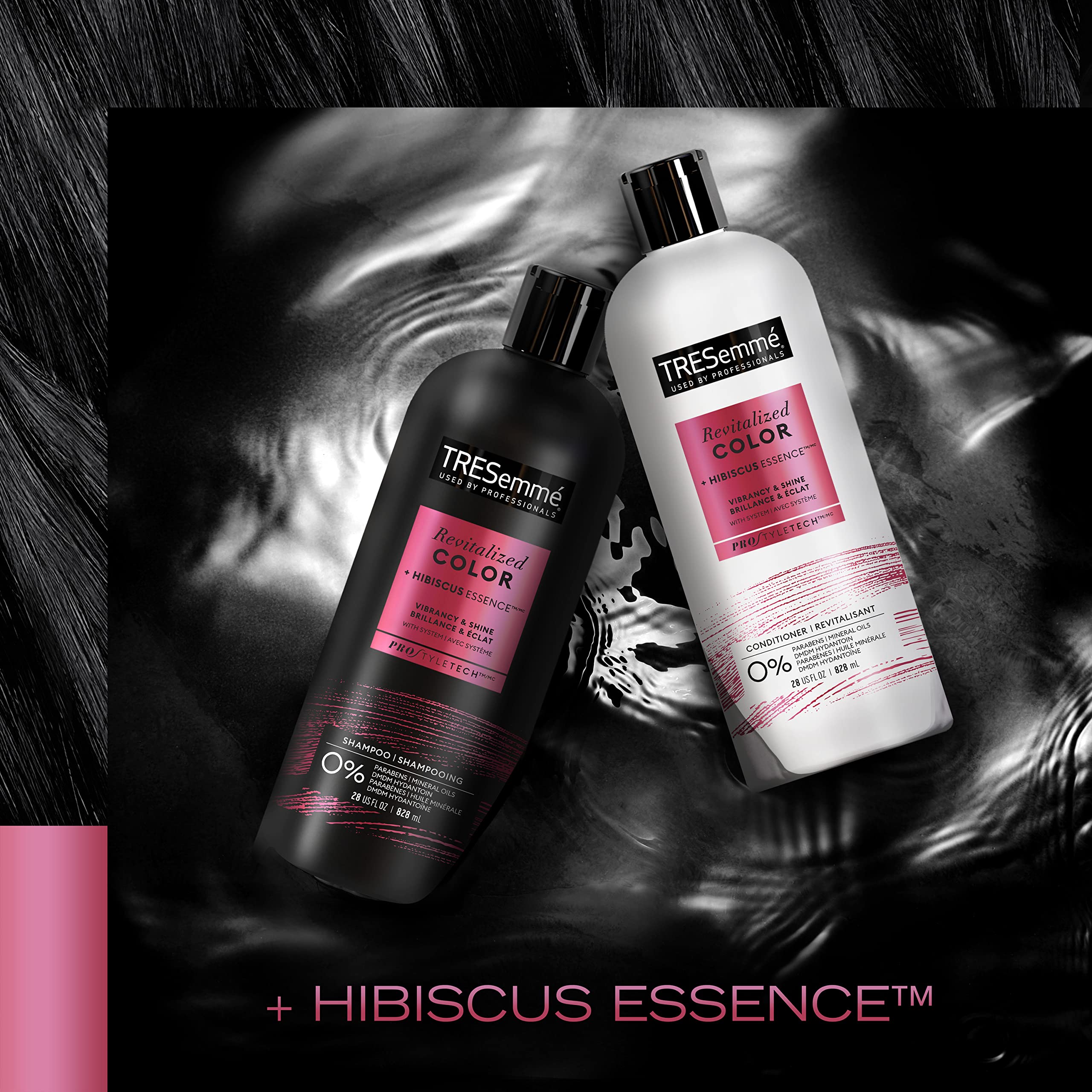TRESemmé Vibrance & Shine Shampoo Revitalized Color for Color Treated Hair Formulated With Pro Style Technology 28 Fl Oz