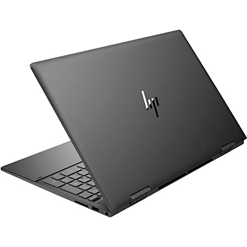 HP Envy x360 15-ee1083cl 15.6" Touchscreen Convertible 2 in 1 Notebook, AMD Ryzen 7 5700U, 12GB DDR4 SDRAM, 512GB SSD, AMD Radeon Graphics, Windows 10 Home, Nightfall Black Aluminum (369S8UA#ABA)