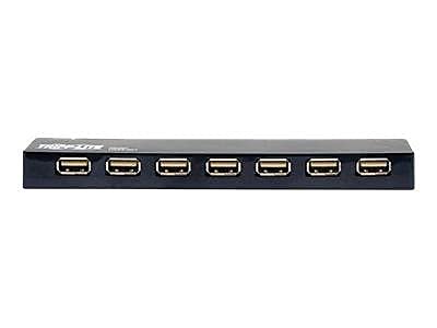 TRIPP LITE 7-Port USB 2.0 Mobile Hi-Speed Hub Notebook Laptop (U223-007),Black