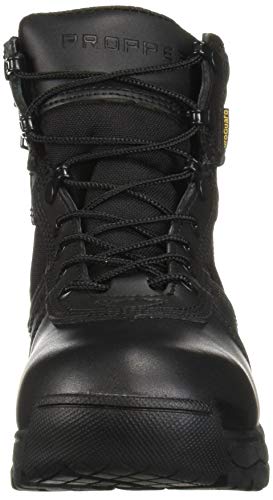Propper Men's Series 100 6" Side Zip Waterproof Boot, Black, 16