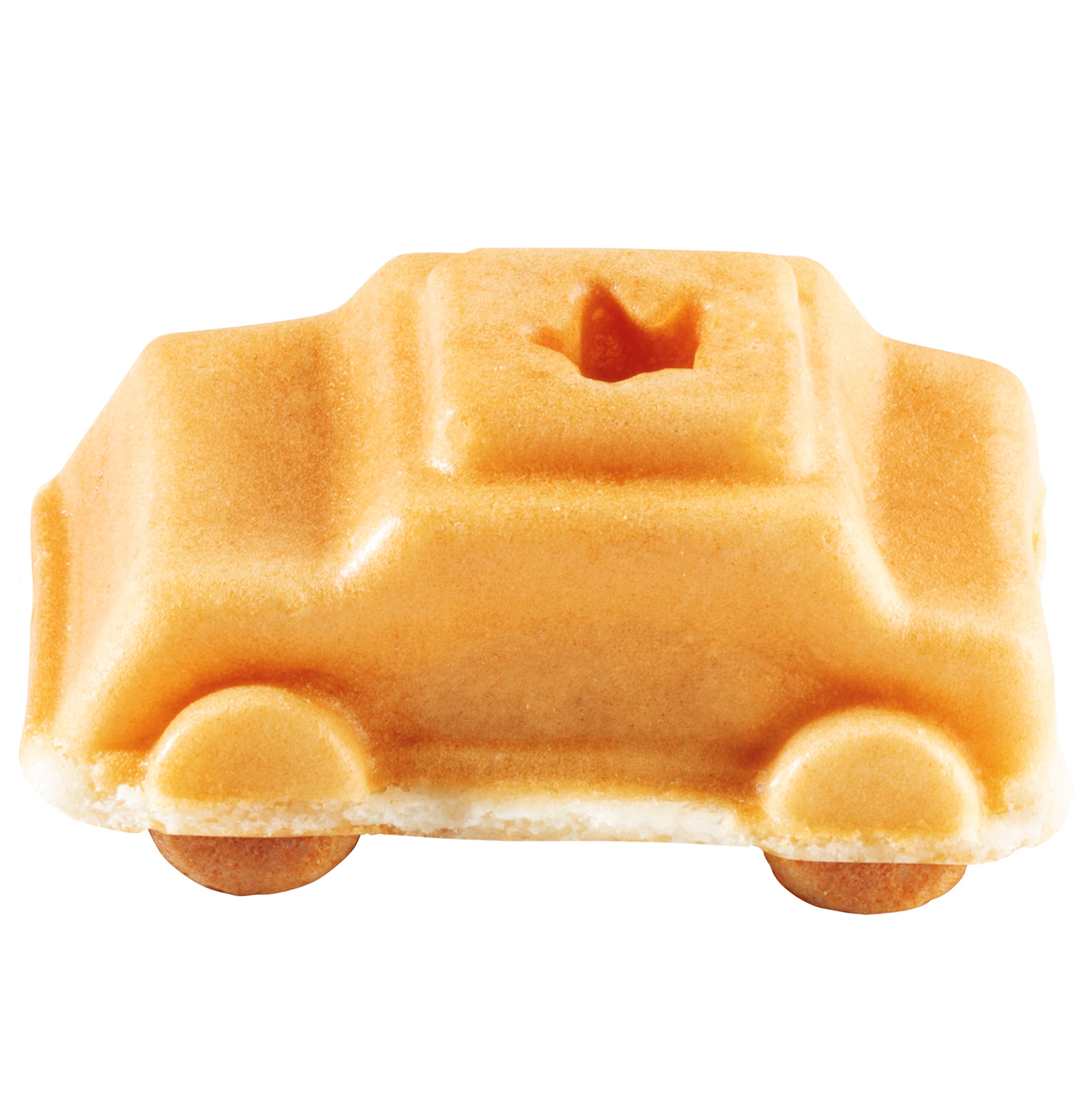 Cars & Trucks Mini Waffle Maker - Make 7 Fun Different Vehicles- Police Car Firetruck Construction Truck & More Automobile Shaped Pancakes- Electric Nonstick Iron for Kids, Easter Basket Stuffer Gift