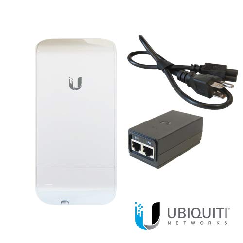 Ubiquiti NanoStation locoM2 IEEE 802.11b/g 300 Mbps Wireless Bridge - ISM Band - 49.2 ft Maximum Outdoor Range - 1 x Network (RJ-45) - Pole-mountable (UbiquitiLOCOM2 )