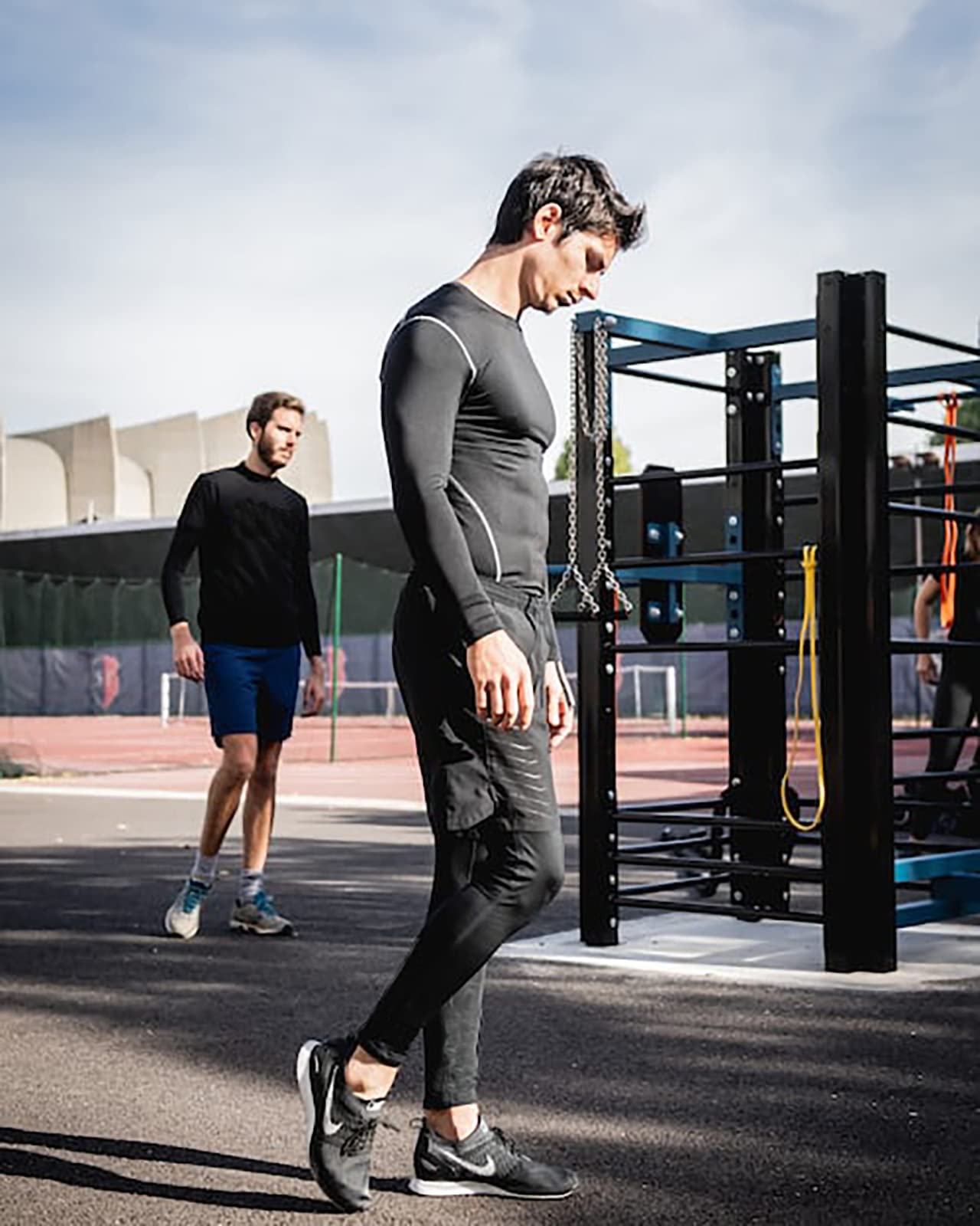 CANGHPGIN Men's Compression Pants Sports Tights for Men Gym Running Baselayer Cool Dry Workout Athletic Leggings