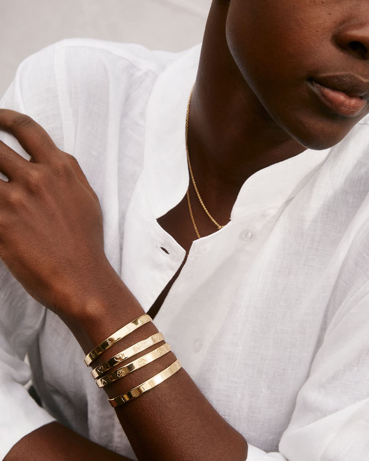 Bryan Anthonys You Are My Sunshine Beaded Icon Bracelet. 14K Gold Bracelets for Women, Pendant, Adjustable Length