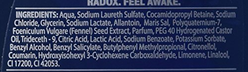 Radox Feel Awake Fragrance 2-in-1 Shower and Shampoo 250 ml - Pack of 6