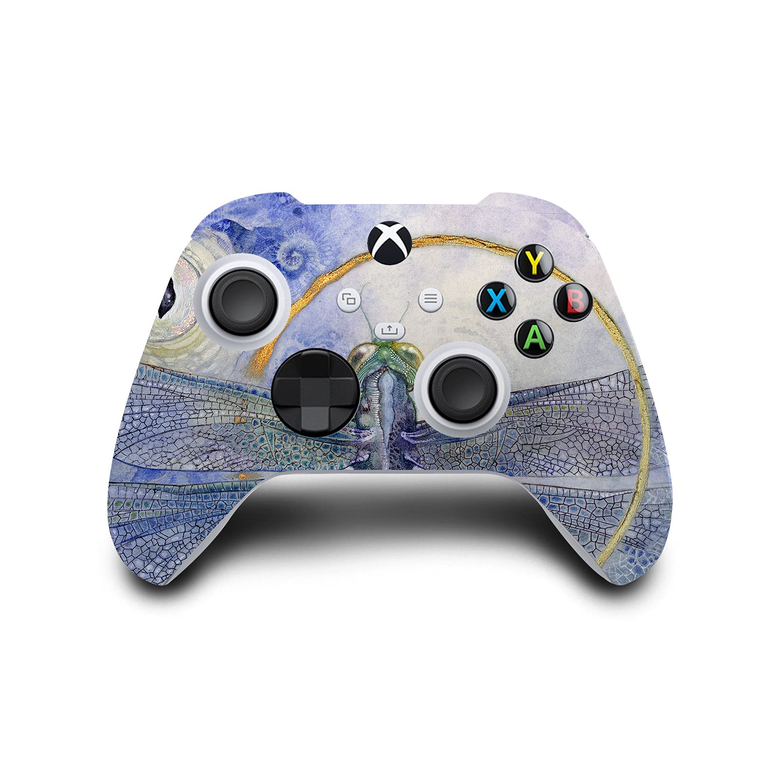 Head Case Designs Officially Licensed Stephanie Law Dragonfly Art Mix Vinyl Sticker Gaming Skin Decal Cover Compatible With Xbox Series X Console and Controller Bundle