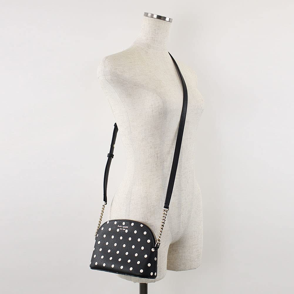 Kate Spade New York Spencer Cabana Dot Small Dome Crossbody Black/Multi One Size