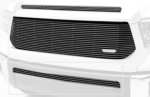 T-Rex Grilles 2014-2021 Tundra Billet Bumper Grille, Polished, 1 Pc, Overlay - PN #25964, black
