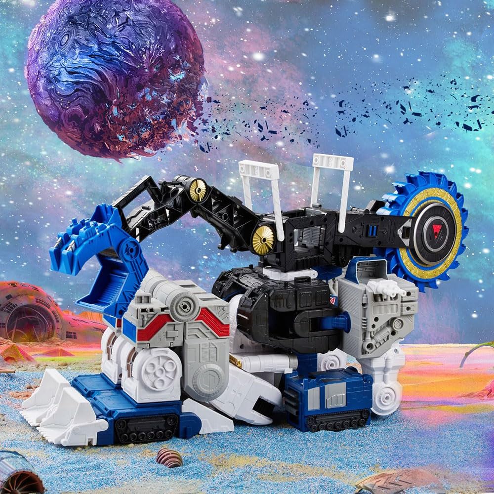 Transformers Toys Generations Legacy Series Titan Cybertron Universe Metroplex Action Figure - Ages 15 and Up, 22-inch