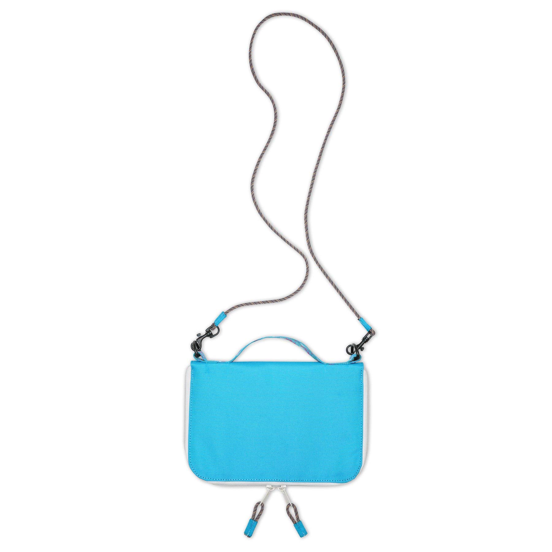 KAVU Jet City Bifold Wallet Crossbody Travel Organizer-Splash