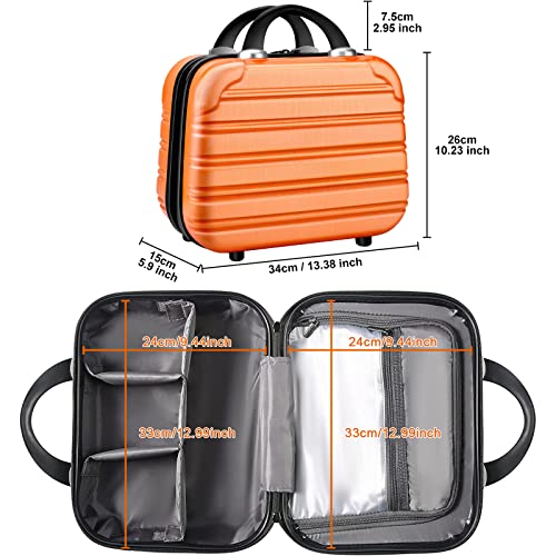 Feybaul Luggage Set 2PCS Suitcase PC+ABS Carry On Luggage with Spinner Wheel