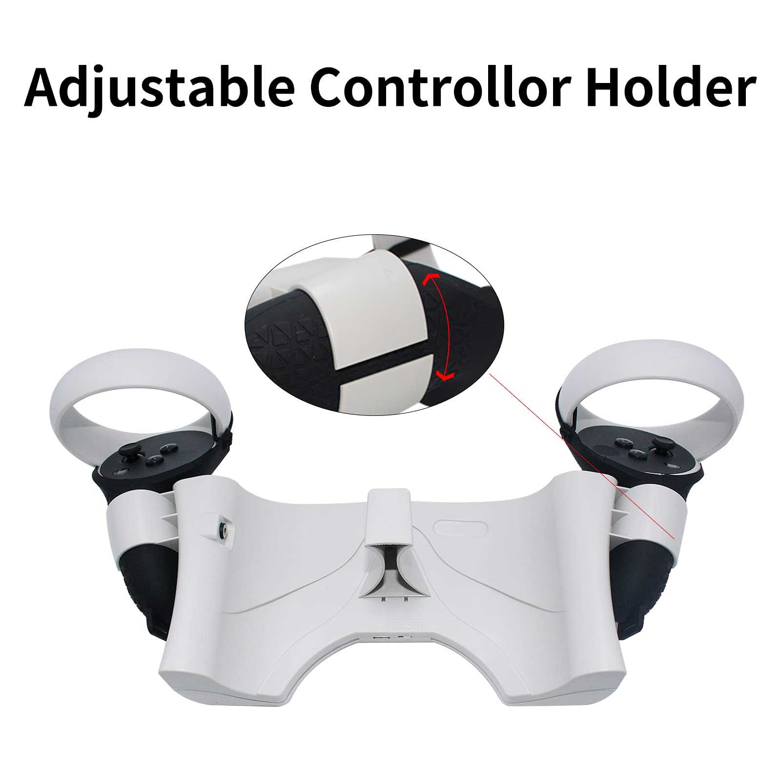 Charge Station VR Wall Mount Storage Stand Hook Storage Magnetic Charge for Quest 2 VR Headset Controllers