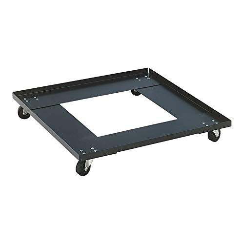 National Public Seating Stack Chair Dolly - Black, 22 3/4in.W x 23 1/2in.D x 3 1/2in.H, Model Number DY81