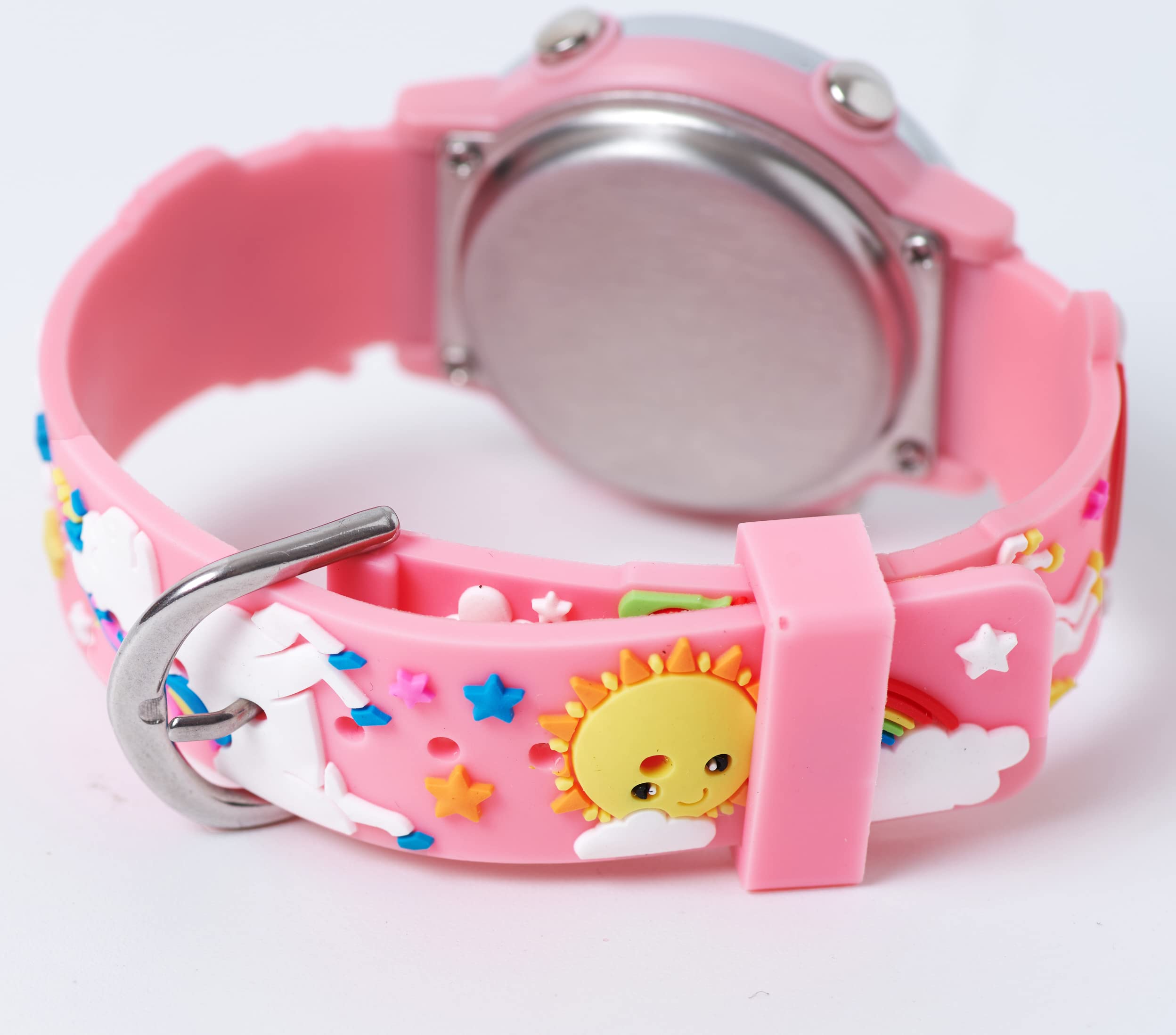 CUCUBIT Daily Water Resistant Potty Training Watch Reminder- Long Battery Life Toilet Training Timer Watch Tool for Baby Toddlers Kids Pink