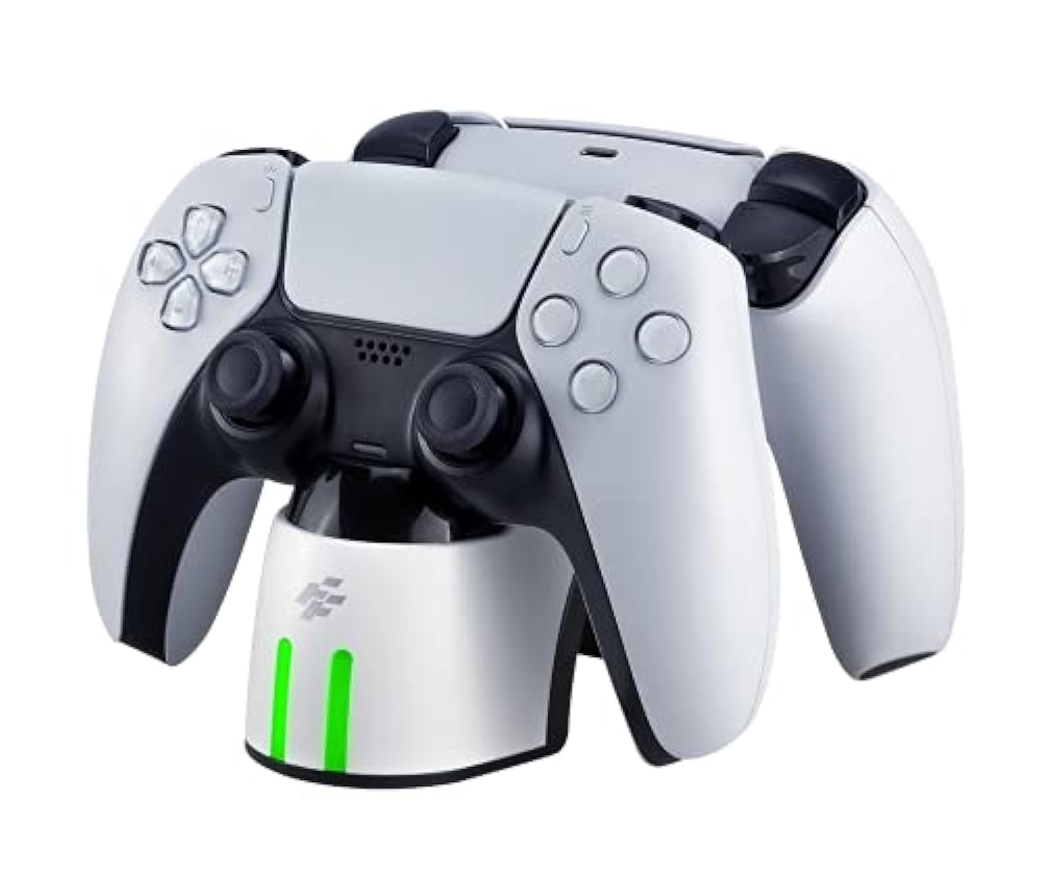 MEGACOM PS5 Controller Charging Station, Charger Sation for Playstation5 with Dual Stand Charger Dock, Led Indicator, Overcharging Protection, USB Powered (Controller Sold Separately)