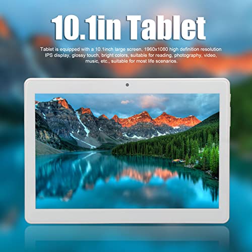 Cryfokt Tablet 10.1 inch 10.0 Tablet, 6GB RAM 128GB ROM, Ten Core CPU Processor, 1960x1080 IPS HD Display, 2.4G 5G WiFi and 5.0 Connection, 8800mAh Battery