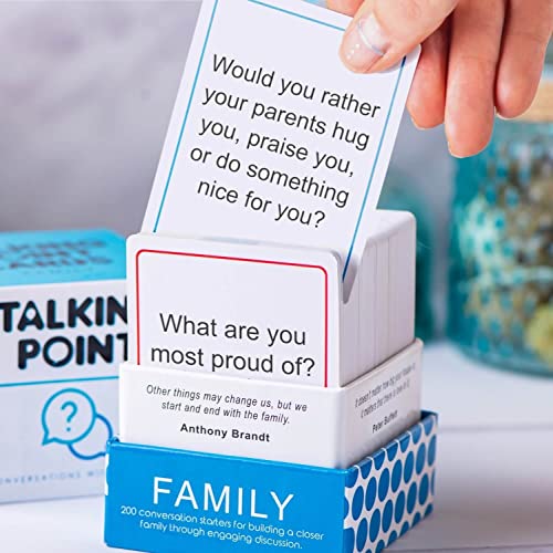 Family Talk Bundle (Teens): 600 Thought Provoking Conversation Starters - 3 Packs: Family + Couples + Teens