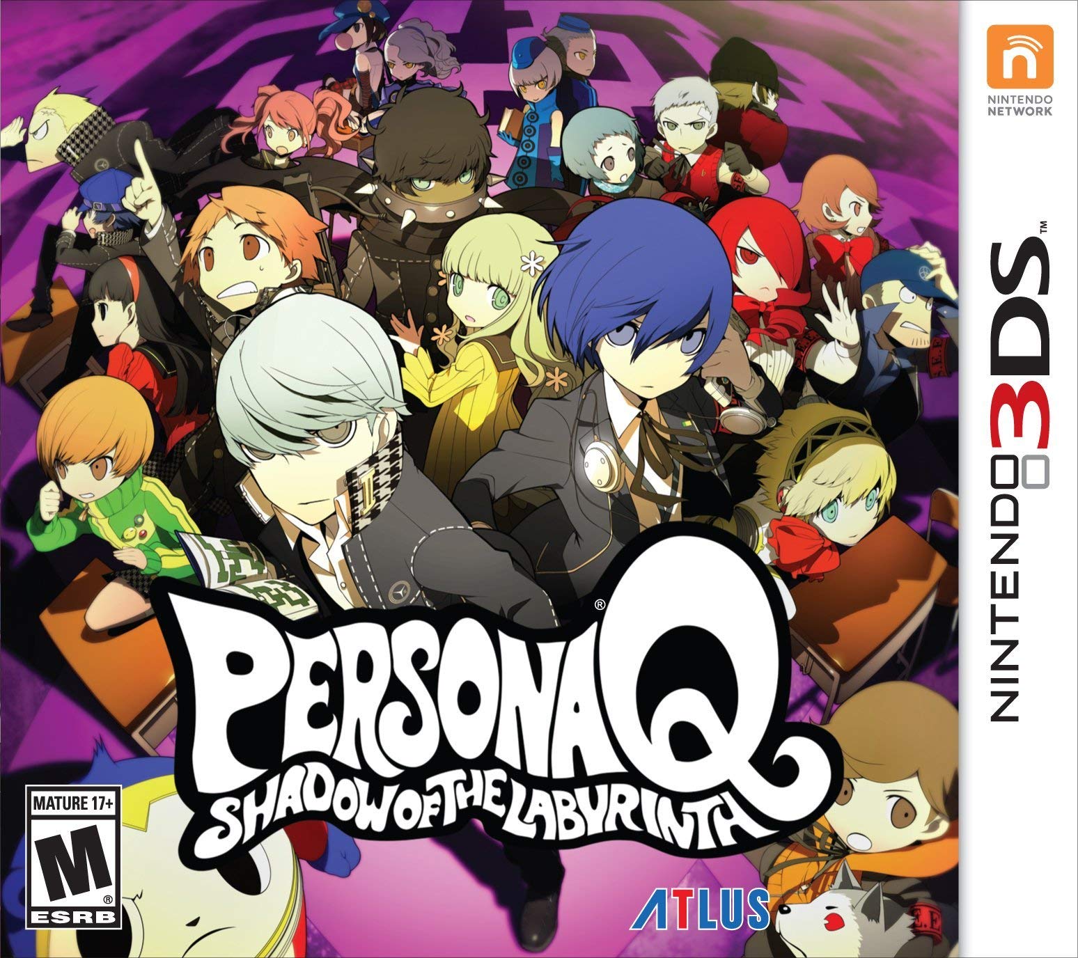 Persona Q: Shadow of the Labyrinth - Nintendo 3DS Standard Edition (Renewed)