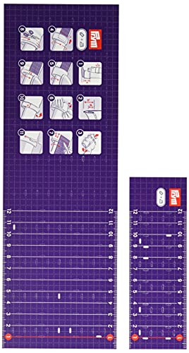 Prym Ironing rulers, General Purpose Purple 611937