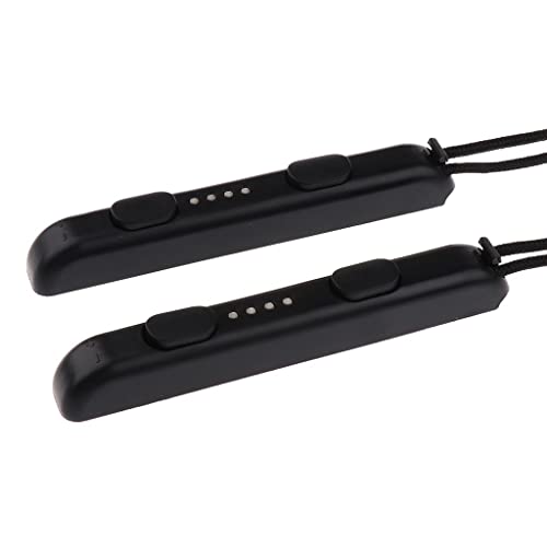 Baosity Strap -Con Strap for Switch Game Controller, Portable Wristband Carrying Rope - Black (2-Pack)