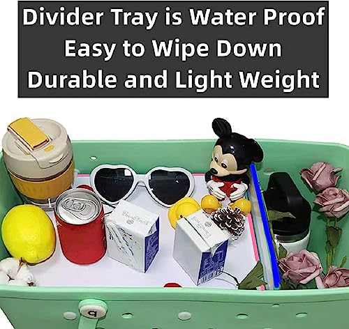 TABKER Divider Tray for Bogg Bag Accessories for Bogg Bags compatible with BOGG BAG Original X Large Help with Organizing your Bogg Bag and Divide Space (Blue)