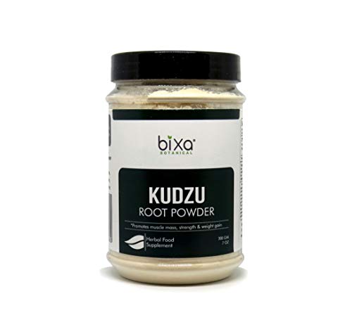 Indian Kudzu Root Powder (Pueraria tuberosa/Vidarikand), Promotes Muscle Mass, Strength & Weight gain by Bixa Botanical - 7 Oz (200g)