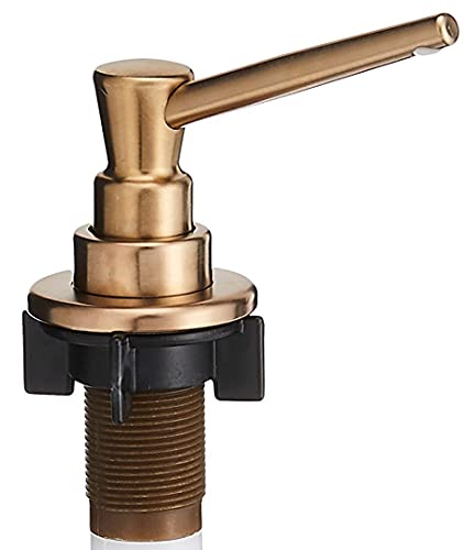 Delta Faucet RP1001CZ Soap/Lotion Dispenser with 13oz bottle with funnel, Champagne Bronze,2-3/4 inches