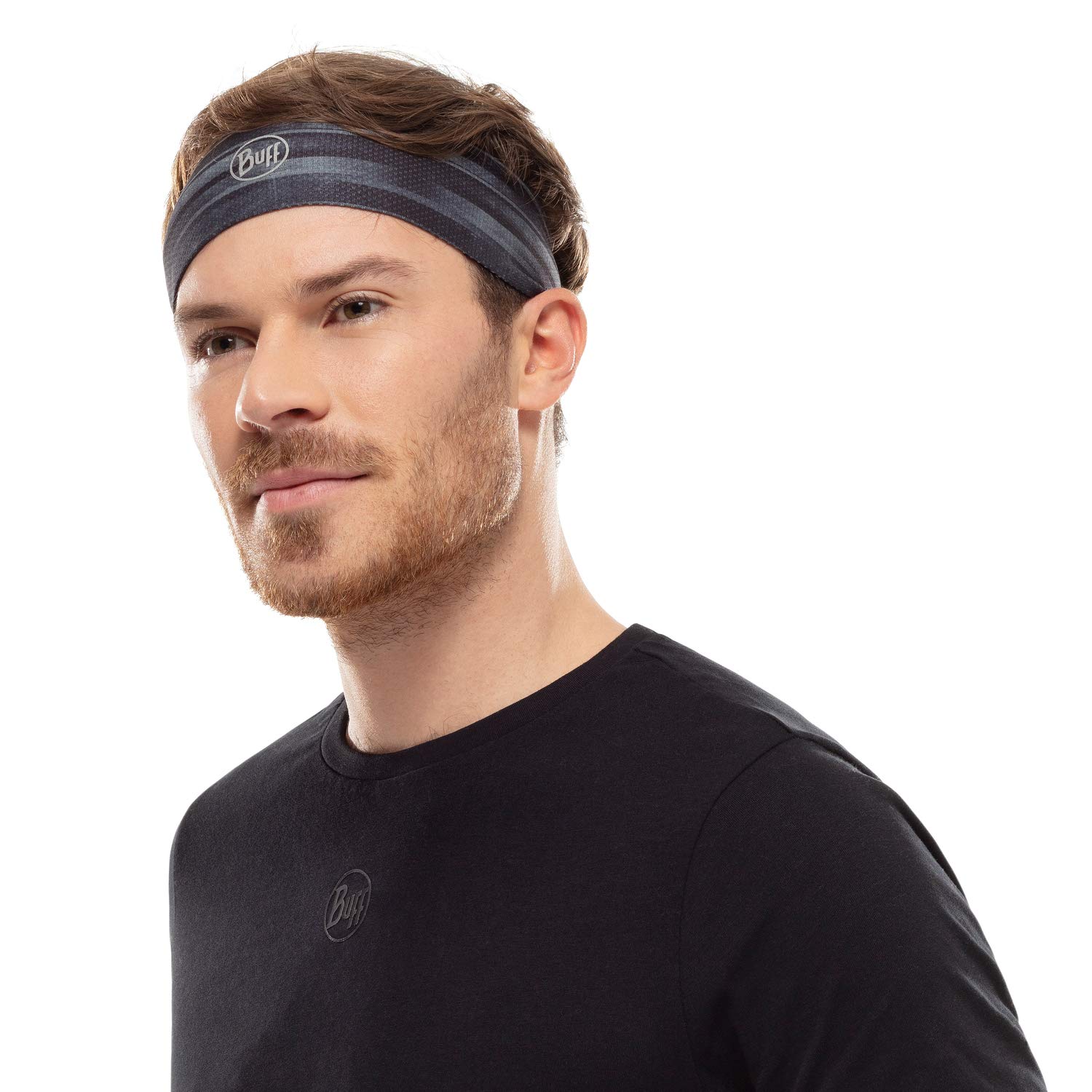 Buff Fastwick Headband Barriers Graphite Unisex One Size