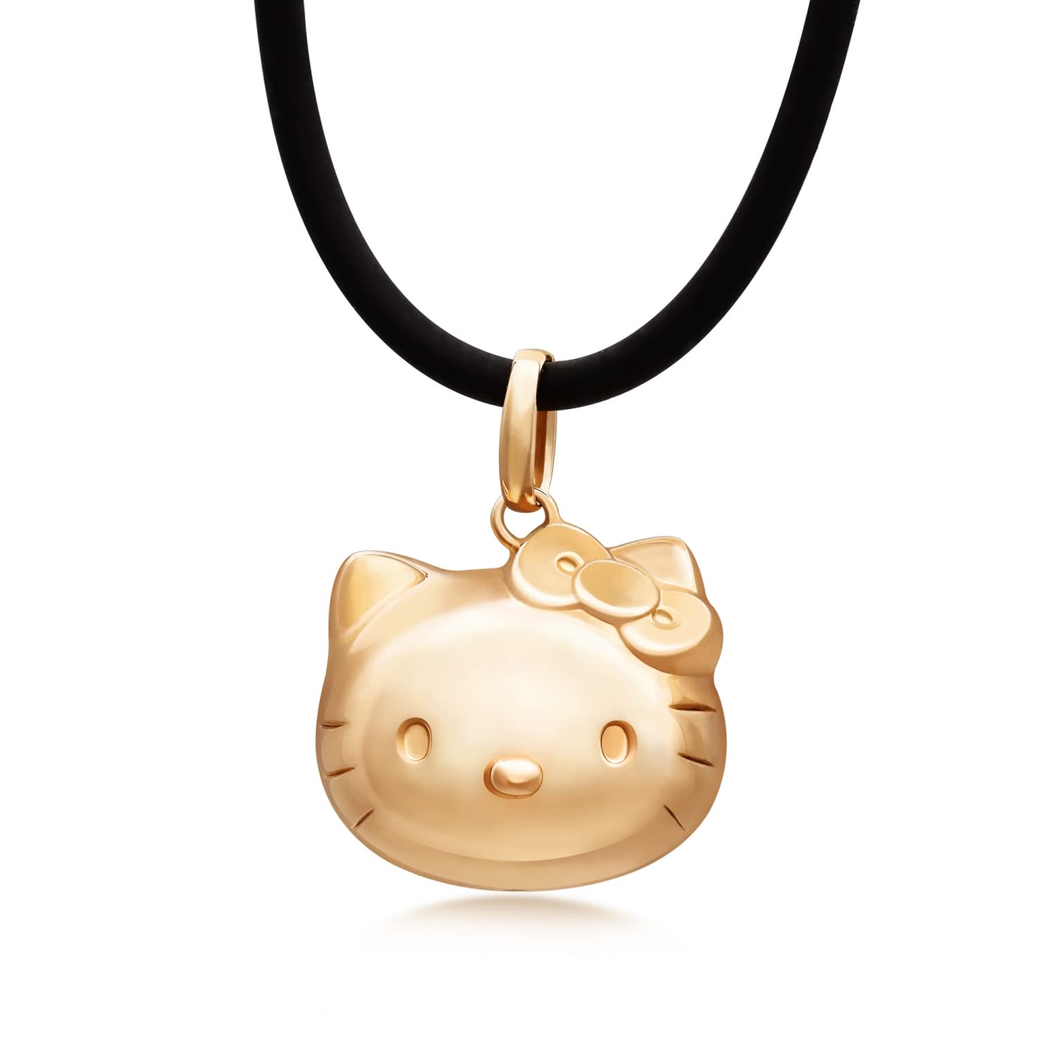 CHOW SANG SANG Sanrio 18K Rose Solid Gold Hello Kitty Pendant for Women 73822P
