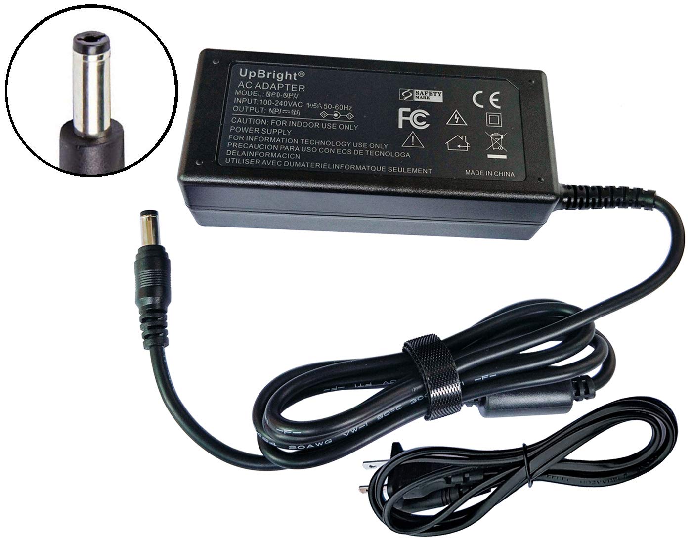 UPBRIGHT 18V AC/DC Adapter Compatible with Kettler Crosstrainer Ergometer CTR1 CTR-1 Cross Trainer DC18V 2A 2.2A 3A 18VDC 2000mA 2200mA 3000mA Class 2 Switching Power Supply Cord Battery Charger PSU