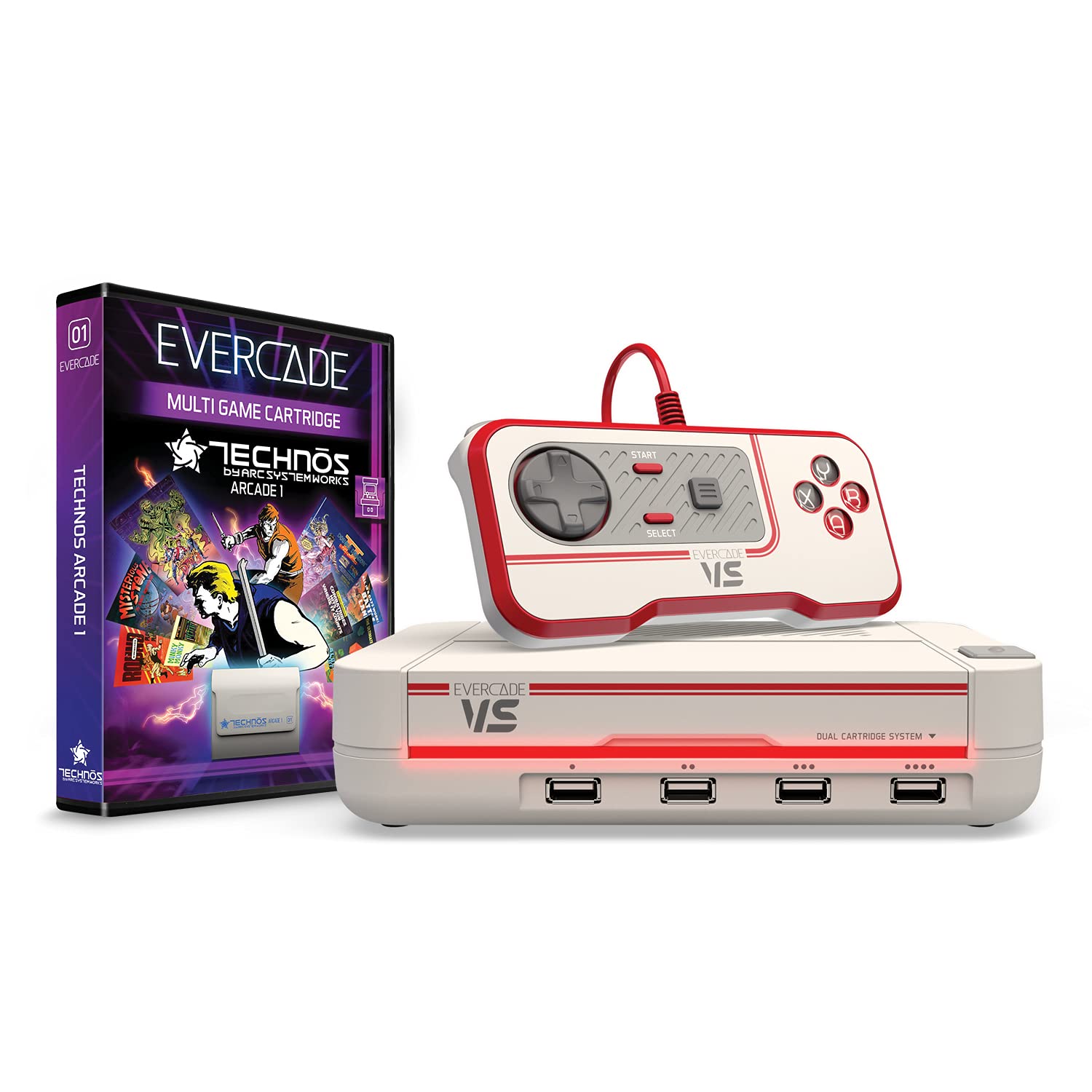 Blaze Evercade Vs Starter Pack +1 Vol White - Electronic Games
