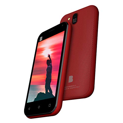 BLU Advance L5 -Unlocked Dual Sim, 16GB -Red