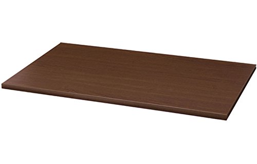 Organized Living freedomRail Wood Shelf, 24-inch x 14-inch - Chocolate Pear