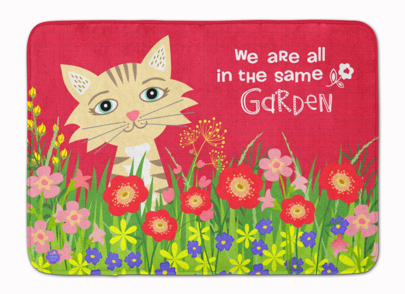 Garden Cat Machine Washable Memory Foam Mat