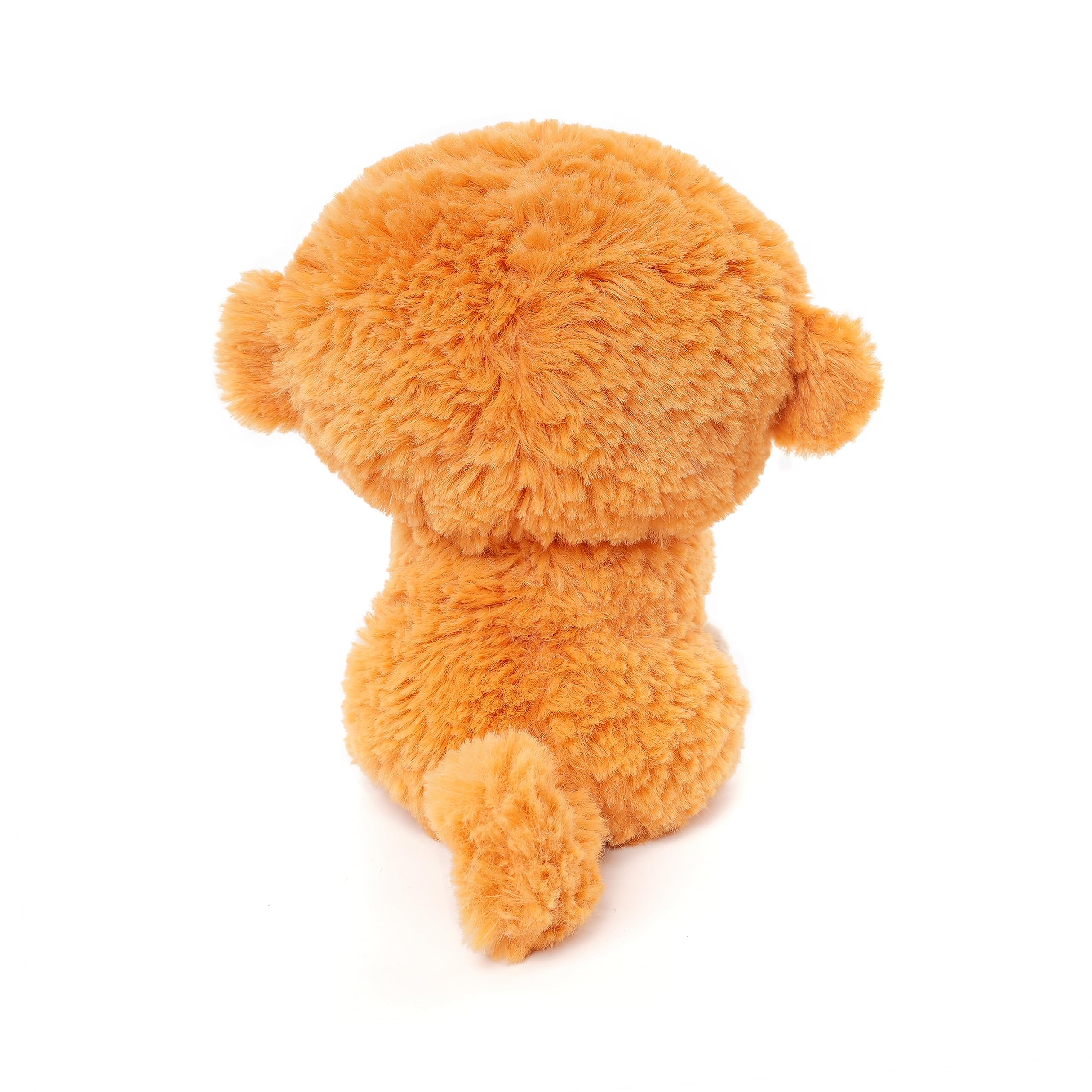 WEIGEDU Baby Small Monkey Toy Stuffed Animal, Cute Plush Gifts for Kids Birthday Bedtime Easter, 5.9" Yellow Golden