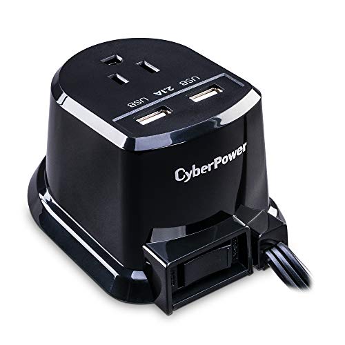 CyberPower CSP105U Professional Dual USB Power Station,Black