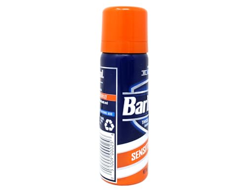 Barbasol Shaving Cream Sensitive Skin (Pack of 2)