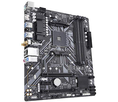 Gigabyte B450M DS3H WiFi (AM4//AMD/B450/mATX/SATA 6GB/s/USB 3.1/HDMI/Wifi/DDR4/Motherboard)