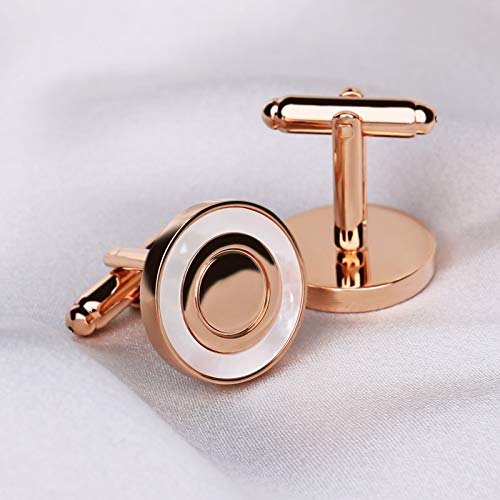 Business Copper Men's Cufflinks Gift Party Wedding Suit Shirt French Cufflinks