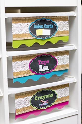 Teacher Created Resources Shabby Chic Double-Sided Border (77169)