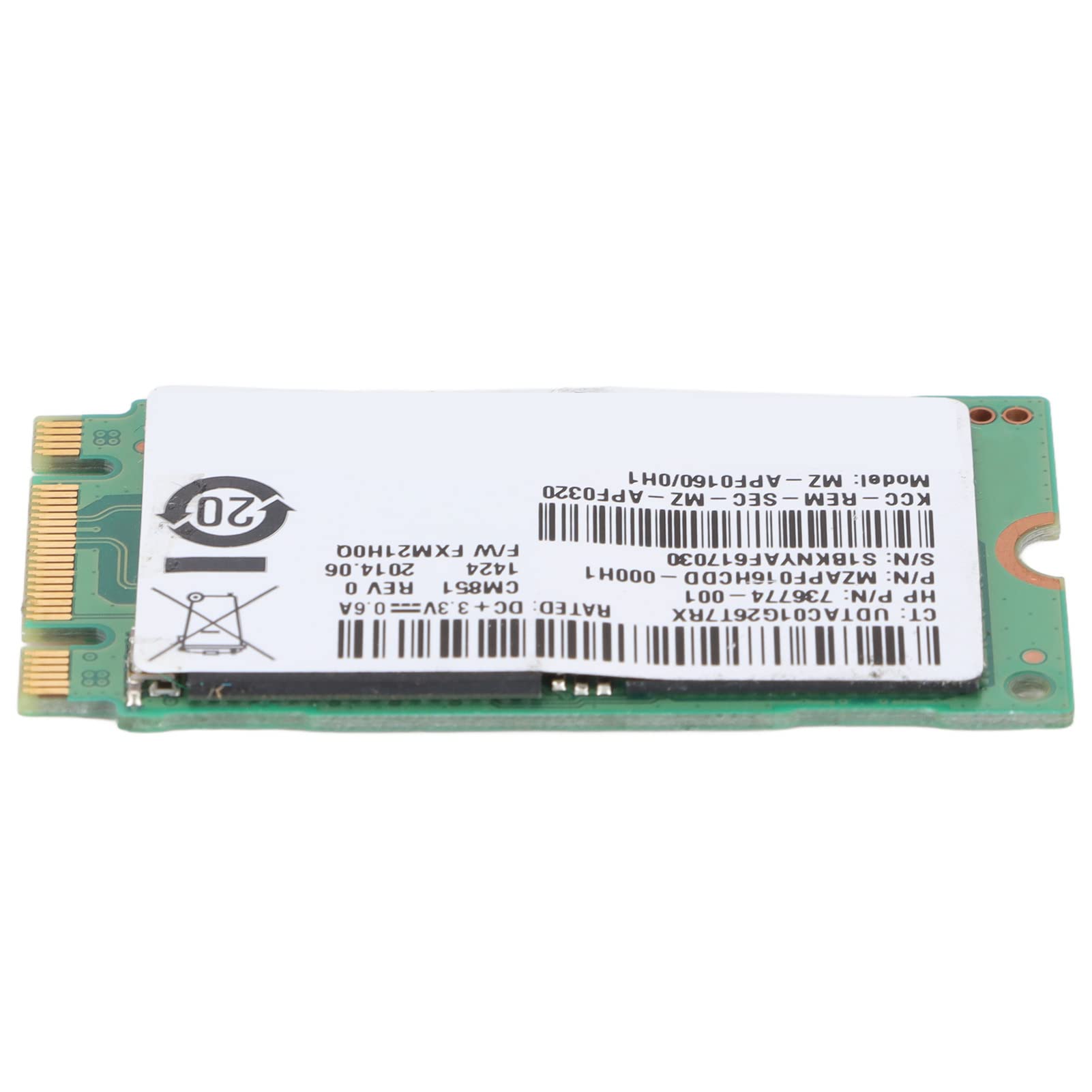 Internal Solid State Drive,Hard Drive 16GB M.2 2242 Large Capacity Design Strong Performance Computer Accessories for Mini PC Notebooks Tablets PC