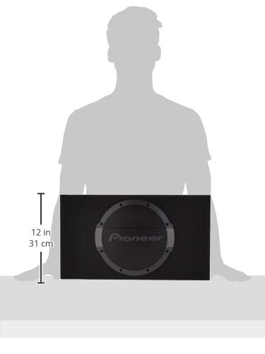 Pioneer TS-WX1010LA 10" Shallow Mount Sealed Enclosure with Built-in Amplifier