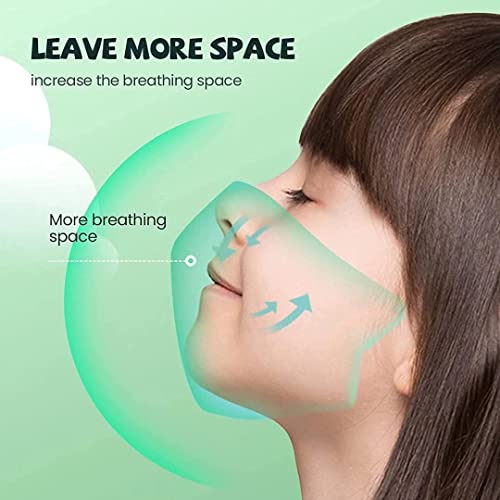 Disposable Face Masks for Kids, KF94 Masks, 4 Layer Face Masks,Black Masks, 50 PCS